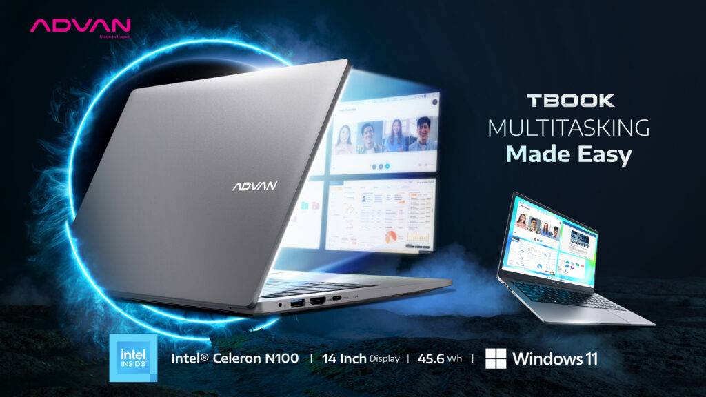 ADVAN TBOOK Terbaru dengan Prosesor Intel Celeron N100: Performa Tinggi ...