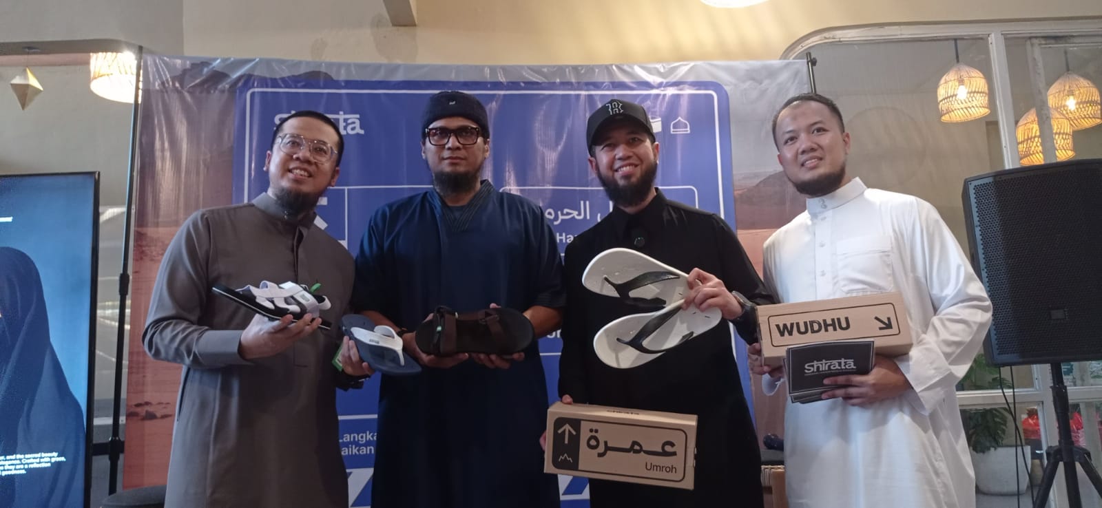 Deryansha Kenalkan Shirata, Inovasi Sandal Umrah dan Wudhu yang Nyaman ...