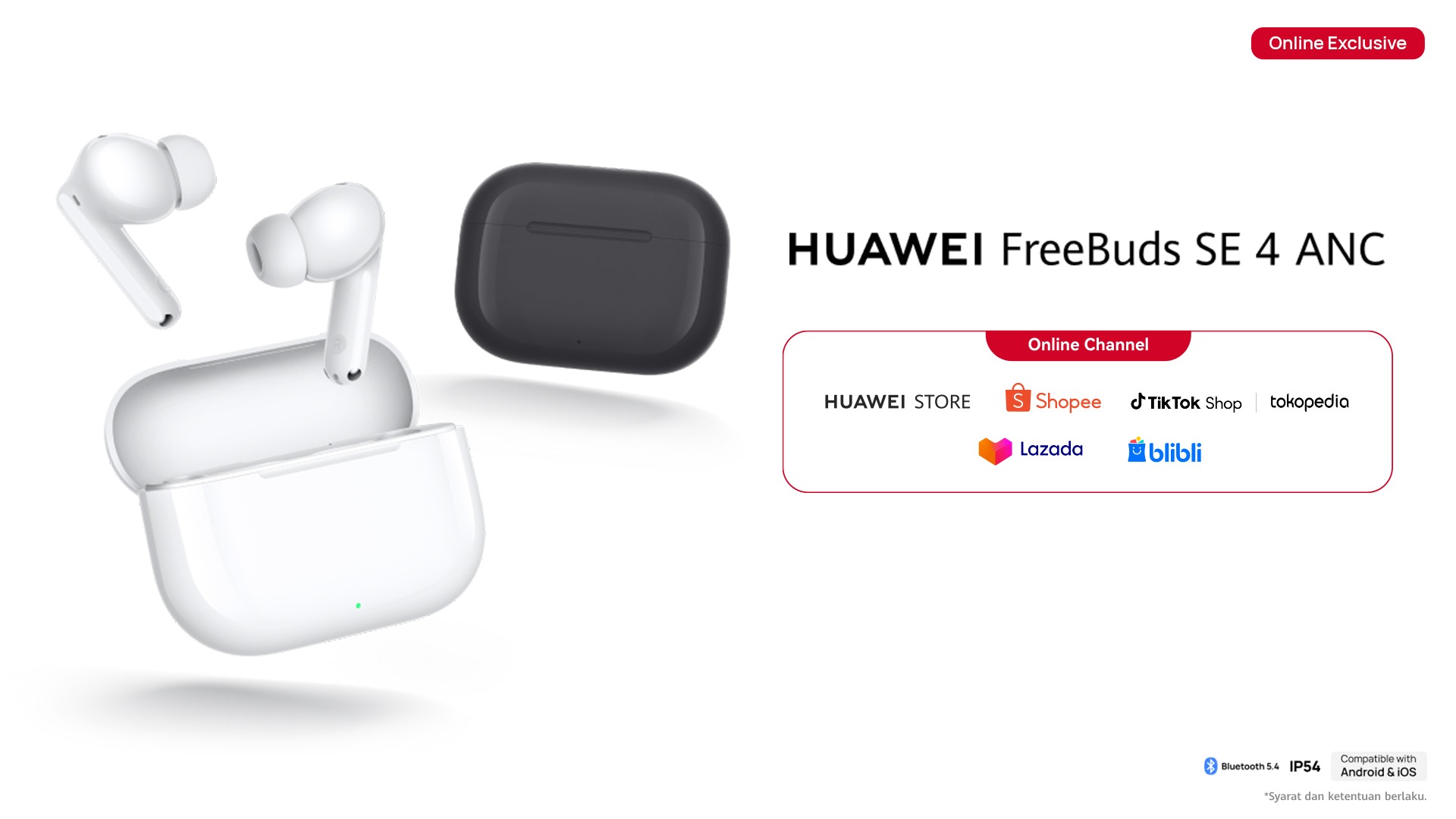 HUAWEI FreeBuds SE 4 ANC: TWS Premium dengan ANC hingga 50DB - Indopos
